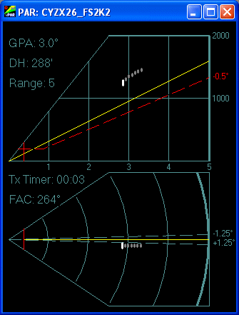 vPAR - GCA/PAR Phraseology, Examples